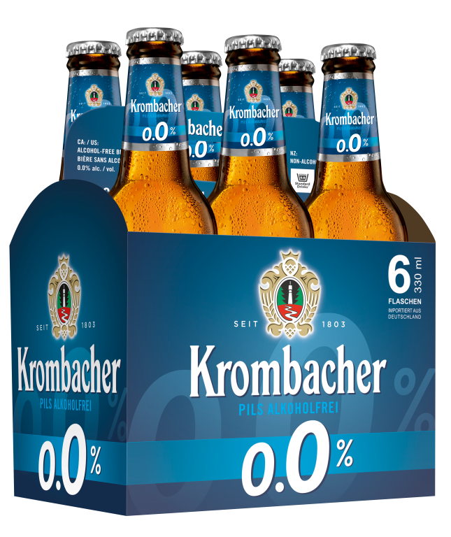 BIERE - BLONDE - KROMBACHER PILS SANS ALCOOL - Allemagne