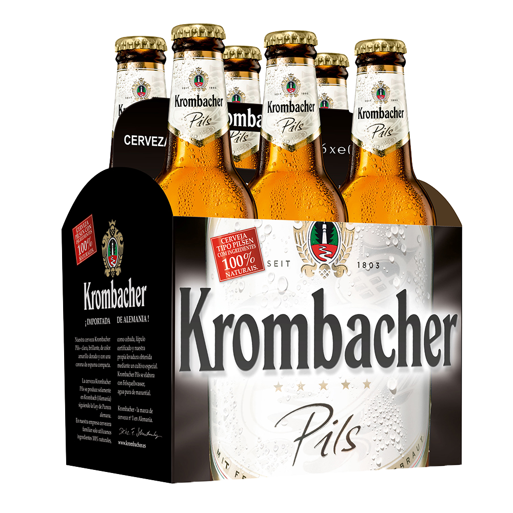 BIERE - BLONDE - KROMBACHER PILS - Allemagne