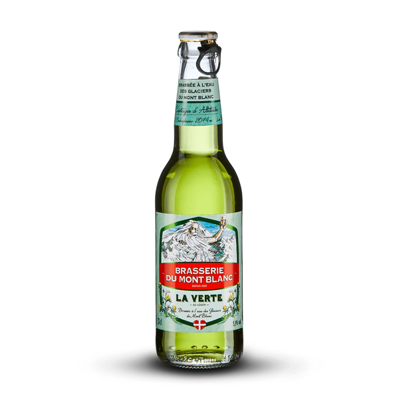 BIERE - VERTE - MONT BLANC VERTE GENEPI - France